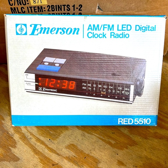 emerson | Portable Audio & Video | Emerson Amfm Radio Led Digital Clock ...